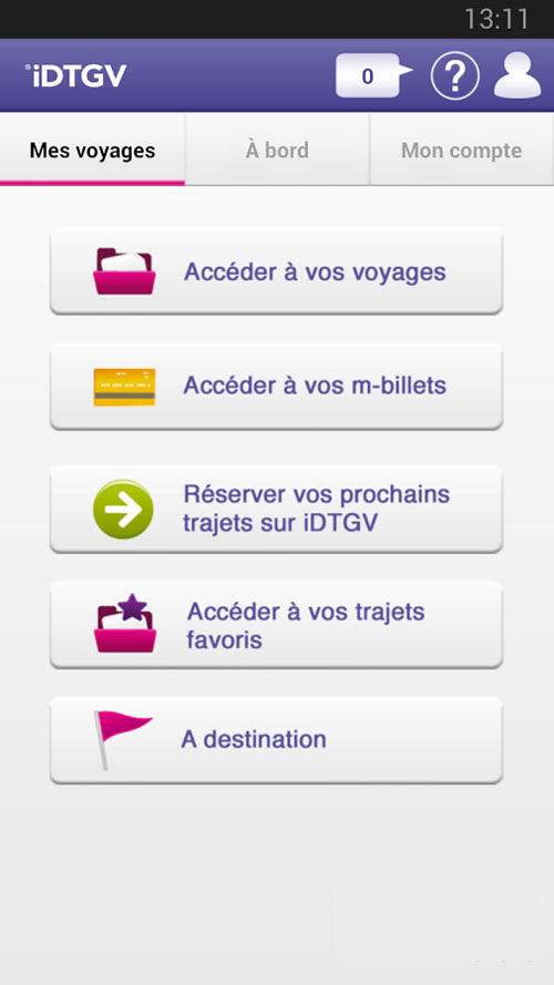 iDTGV : réservez vos billets de train en toute tranquillité