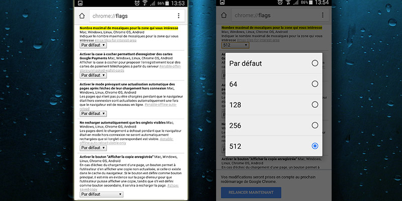 Comment accélerer Google Chrome pour Android