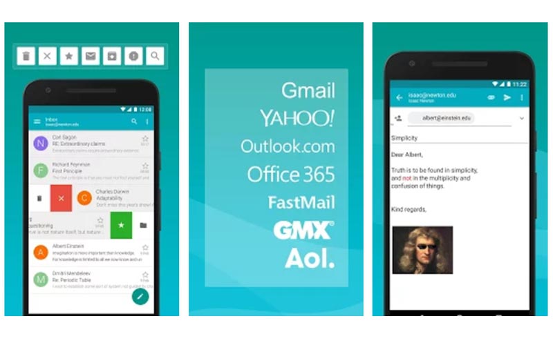 Clients Mails Android : les meilleures applications