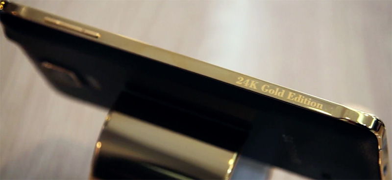 Samsung Galaxy Note 4 : une édition en or 24 carats fait son apparition