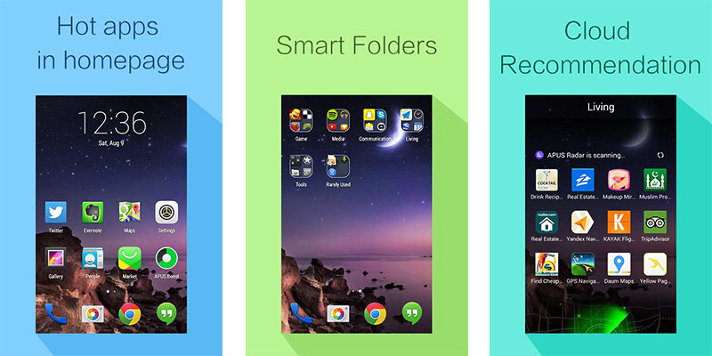 APUS Launcher : iOS s'invite sur votre smartphone Android
