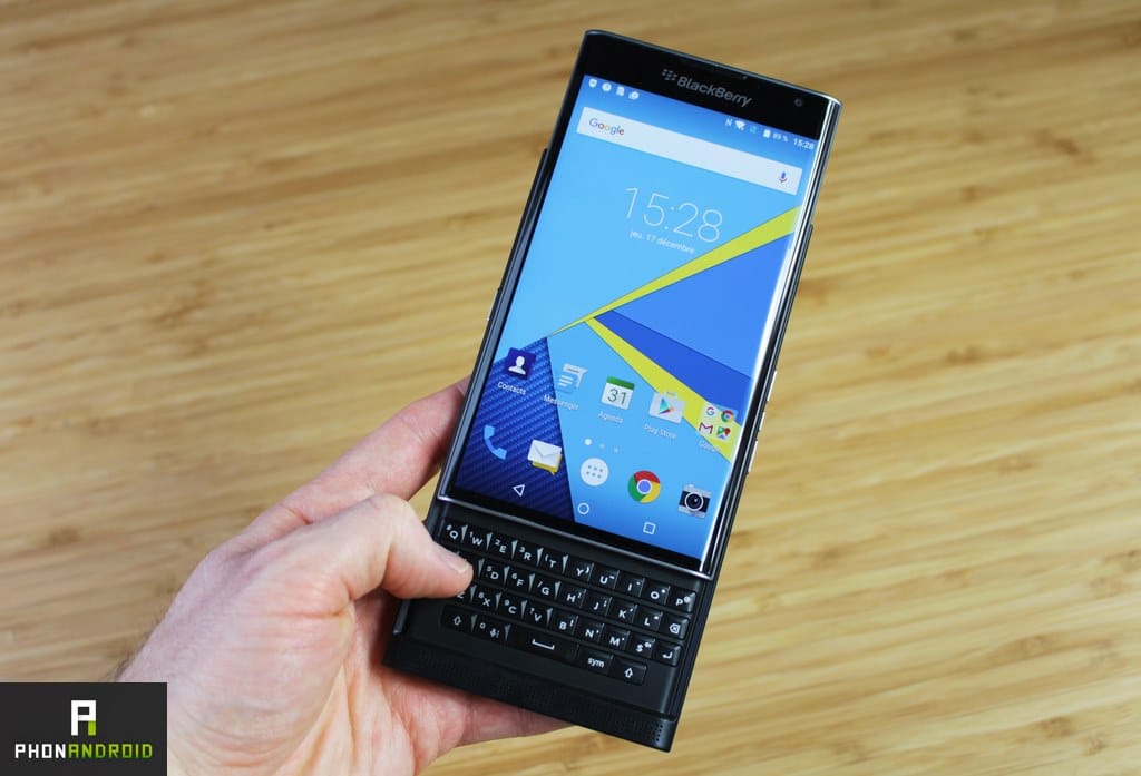 Blackberry : un ou deux smartphones en 2016 exclusivement sous Android