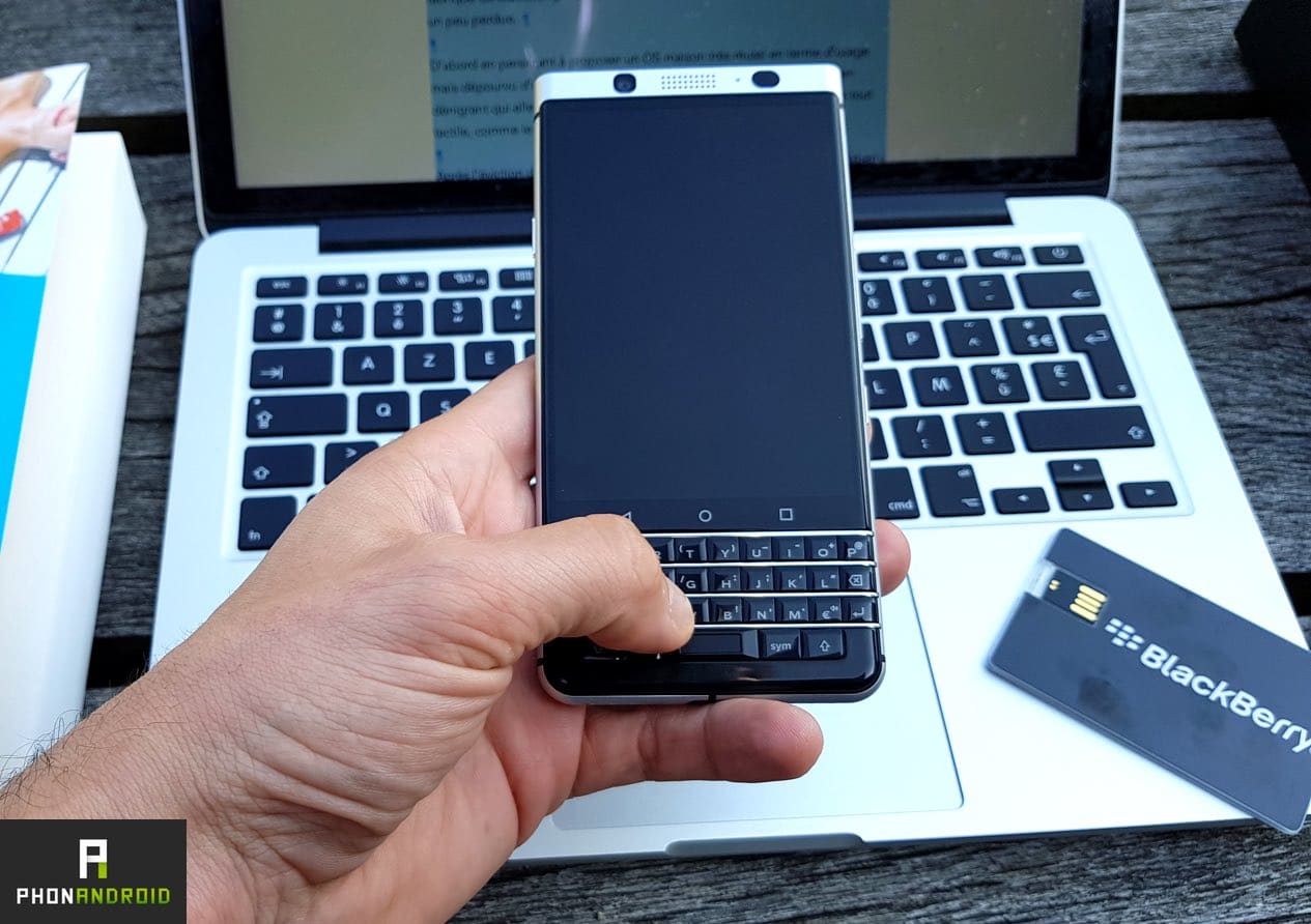 Test du Blackberry KEYone : le fabuleux retour du clavier physique