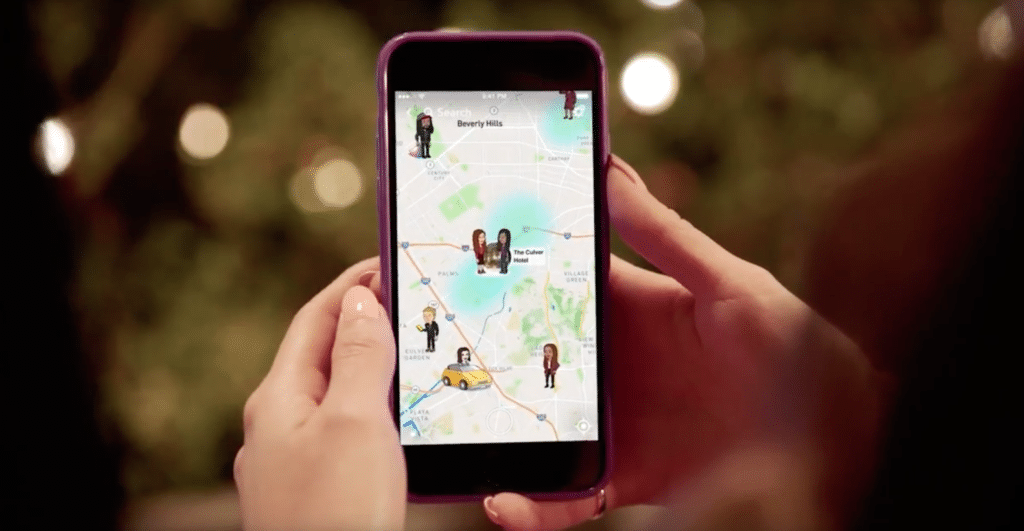 Snapchat 推出 Map，这是一张可以与您附近的用户联系的地图
