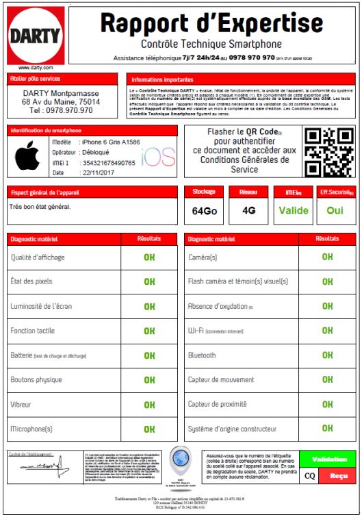 Darty propose un contrôle technique pour smartphones