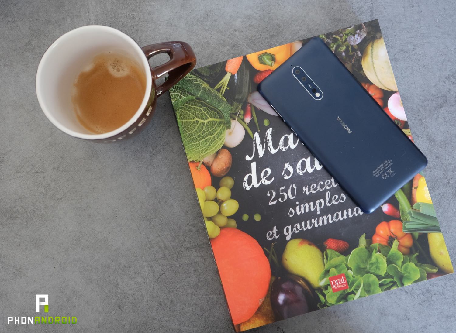 Nokia 8 : test des lecteurs, premières impressions