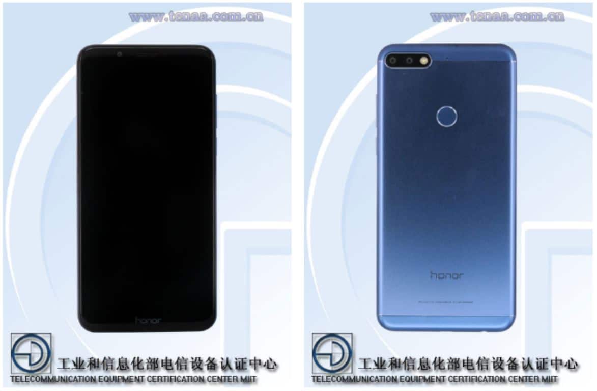 Honor 7C : sa fiche technique complète dévoilée avant l’heure
