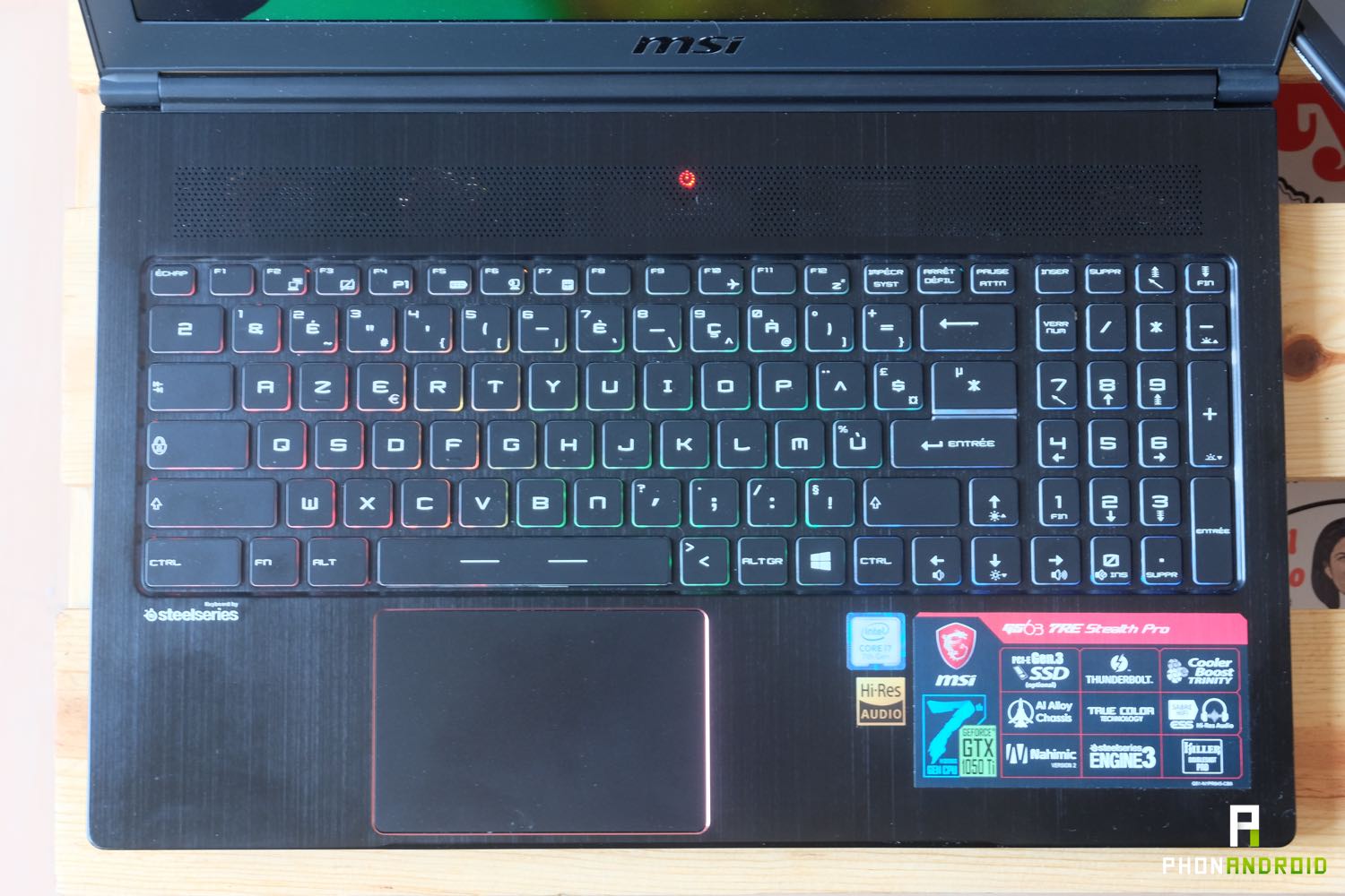 Test du MSI Stealth Pro (GS63 7RE) : un excellent PC de gaming presque ...