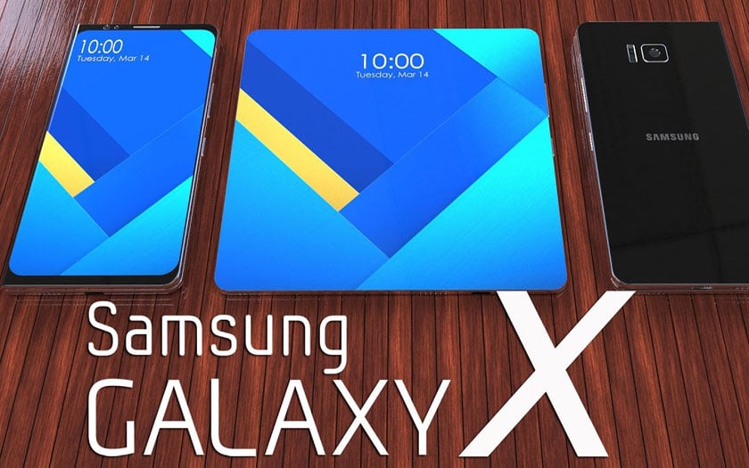 Galaxy X : le smartphone pliable de Samsung pourrait coûter plus de ...