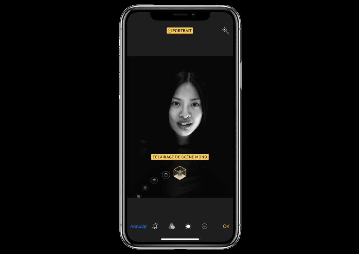iPhone X : Apple peut-il vraiment parler de portraits en "qualité studio"