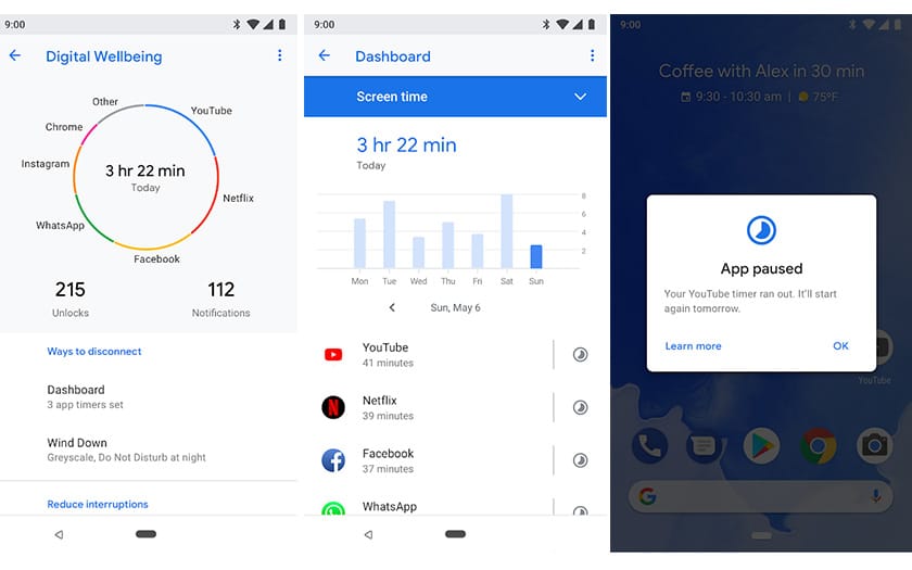 Android : Google lance Bien-être numérique, une application pour se ...