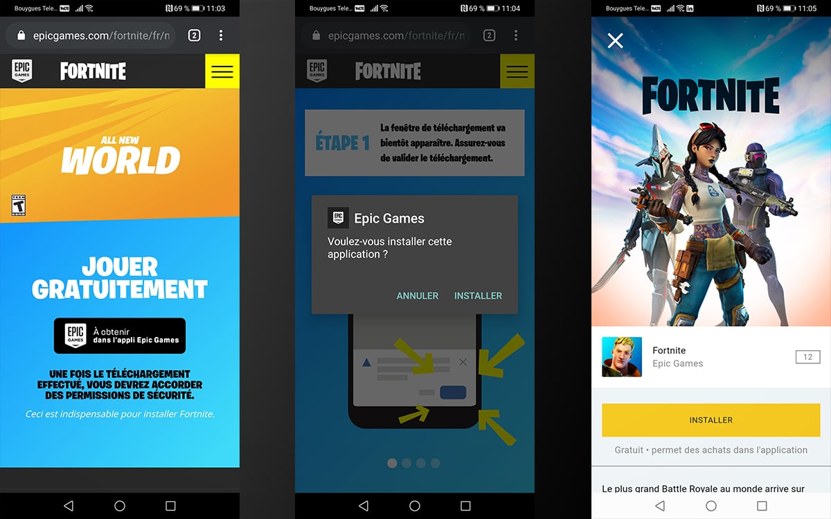Fortnite Android APK : comment télécharger le jeu sur votre smartphone
