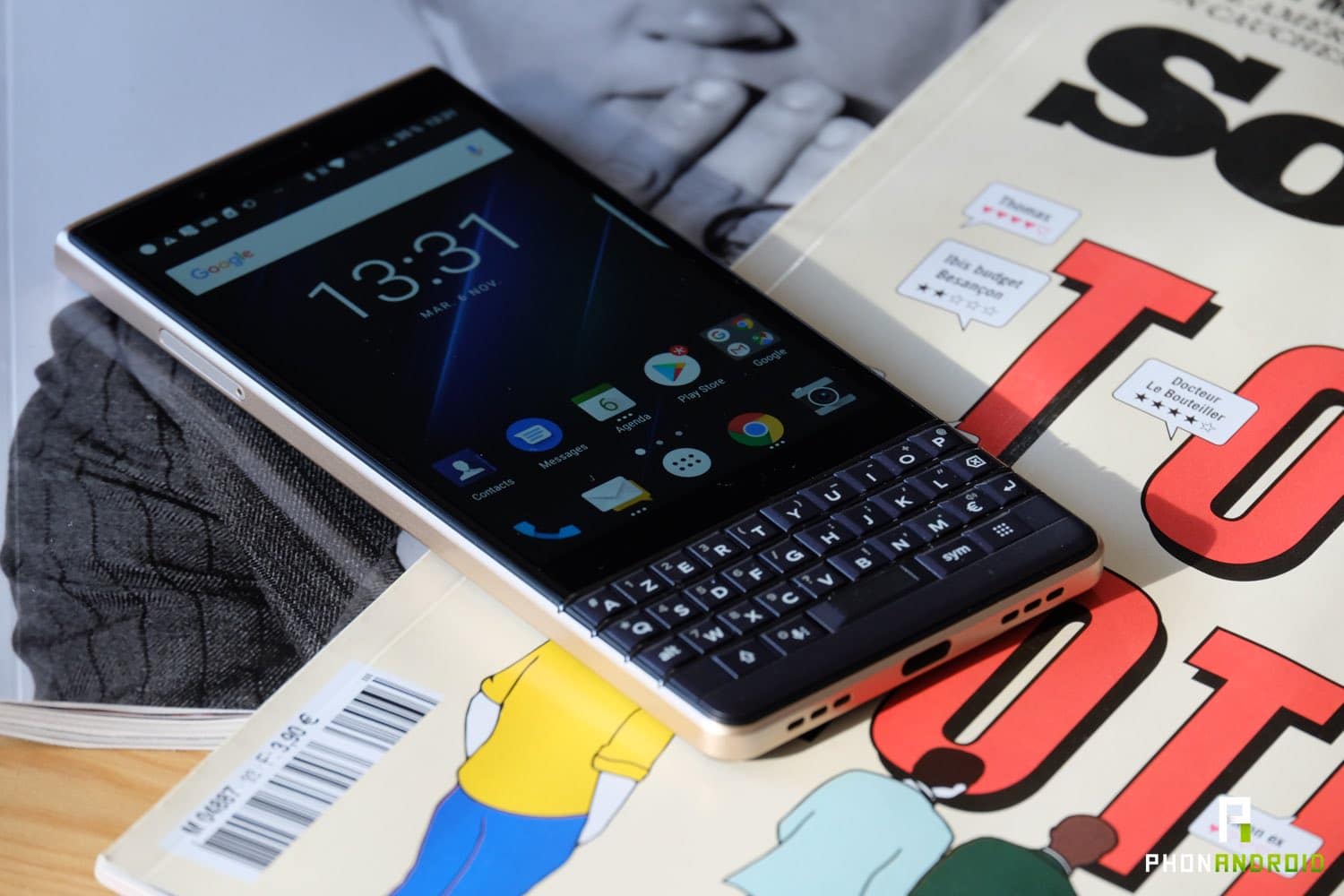 Test du Blackberry KEY2 LE : le clavier physique à petit prix