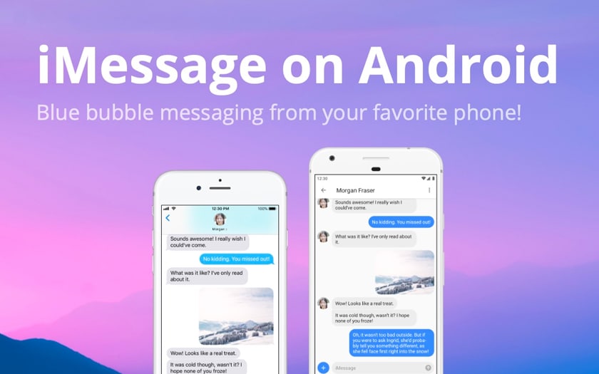 AirMessage vous permet enfin d'utiliser iMessage sur Android ...