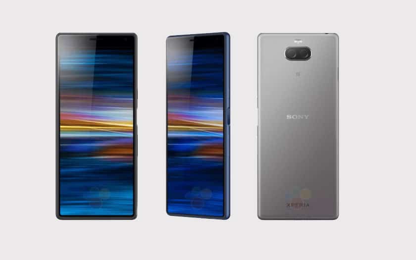 Le Sony Xperia XA3 se dévoile en image avec un impressionnant écran au ...