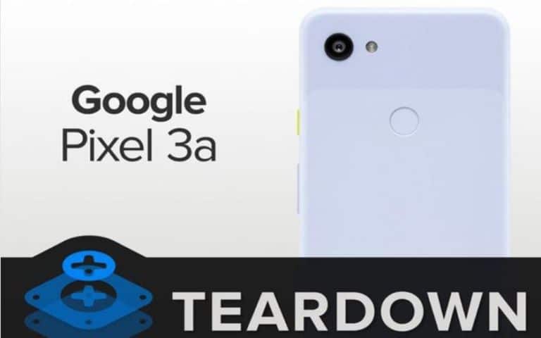 Le Google Pixel 3a est bien plus facile à réparer que le Pixel 3 selon iFixit