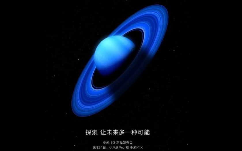 Xiaomi Mi 9 Pro 5G, Mi Mix 4 et MIUI 11 : présentation le 24 septembre ...
