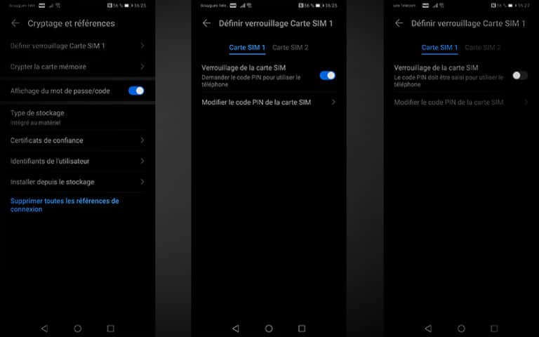 Android : comment modifier ou supprimer le code PIN de votre smartphone