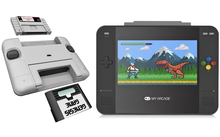 Super Retro Champ de My Arcade : 50 % Super NES, 50 % Megadrive, 100 % ...