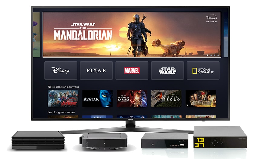 Disney+ : l'application est disponible sur la Freebox Mini 4K et les Bbox