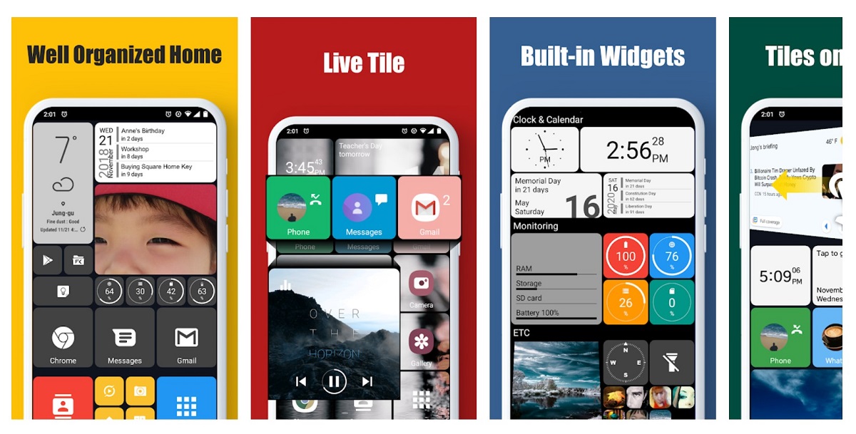 Meilleurs Launchers Android décembre 2025: lequel choisir
