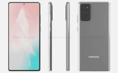 Galaxy Note 20 : voici le design complet du smartphone