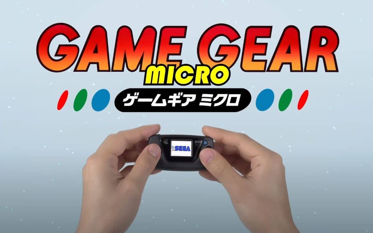 Game Gear Micro : Sega présente une console portable aussi petite qu'un ...
