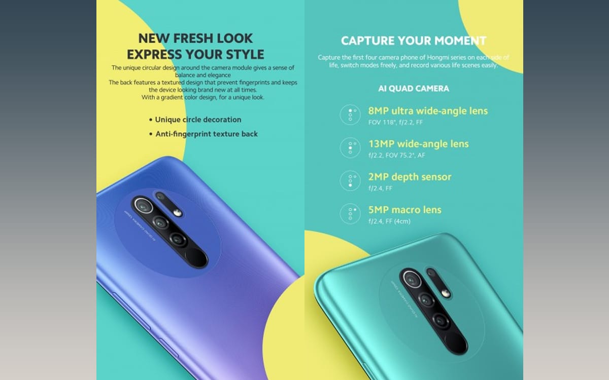 Xiaomi Redmi 9 : découvrez toutes ses caractéristiques avant son ...