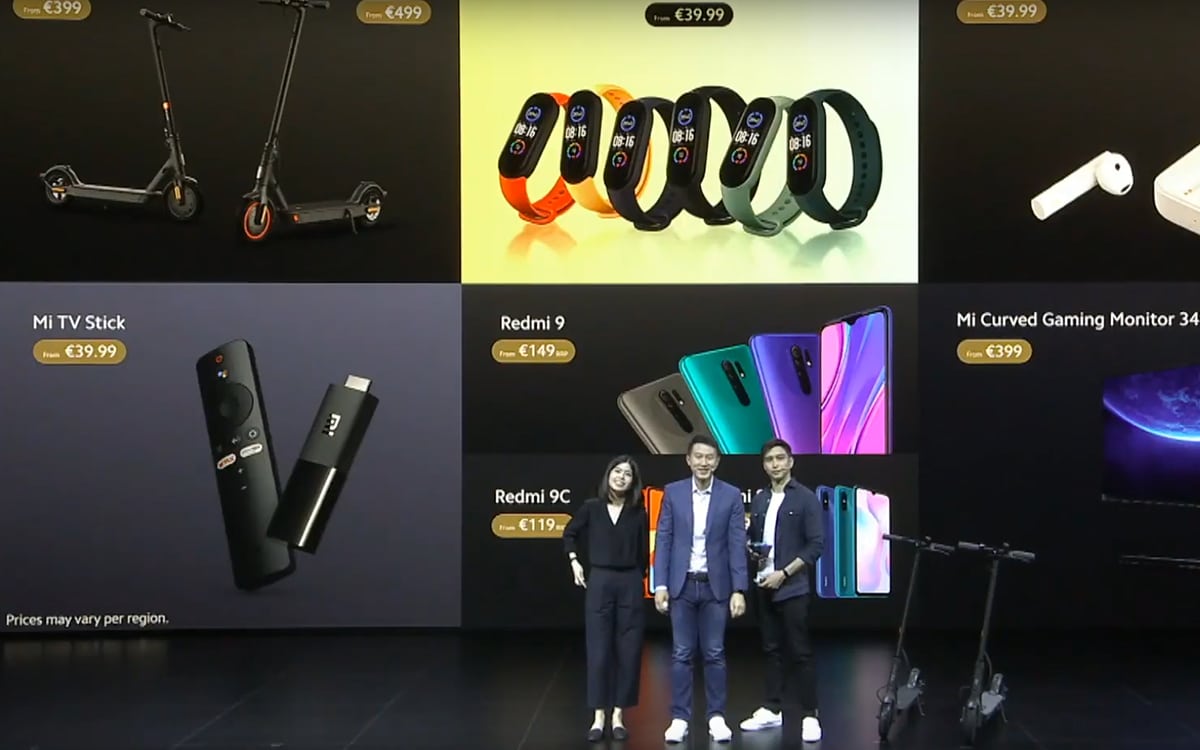 Mi Electric Scooter Pro 2, Mi TV Stick, Redmi 9C et 9A... : Xiaomi ...
