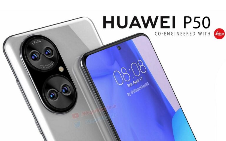 Huawei P50 : voici à quoi va ressembler le smartphone avec son nouveau ...