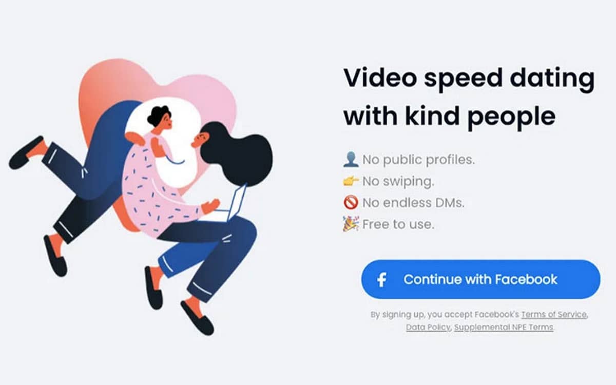 L’application de speed-dating vidéo de Facebook vous donne quatre ...