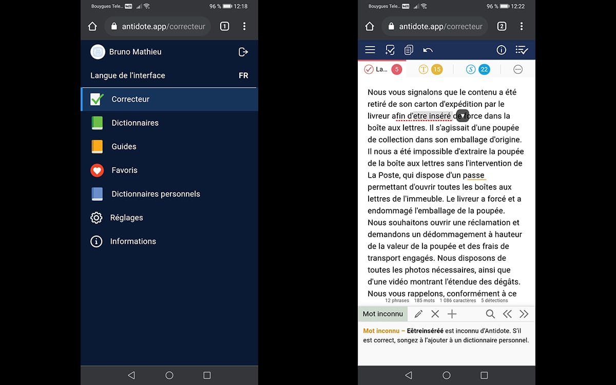 Antidote : comment bénéficier d’un puissant correcteur orthographique ...