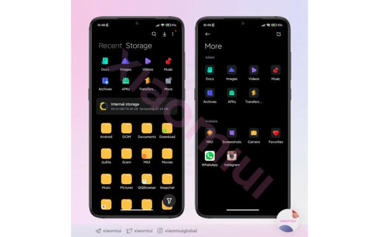 MIUI 13 : découvrez les premiers visuels de la future interface de Xiaomi