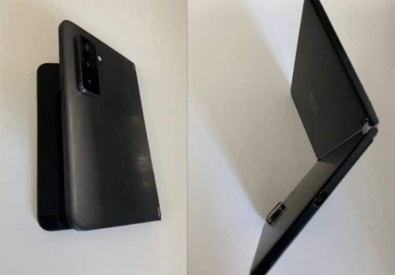 Microsoft Surface Duo 2 : des photos volées révèlent un module photo ...
