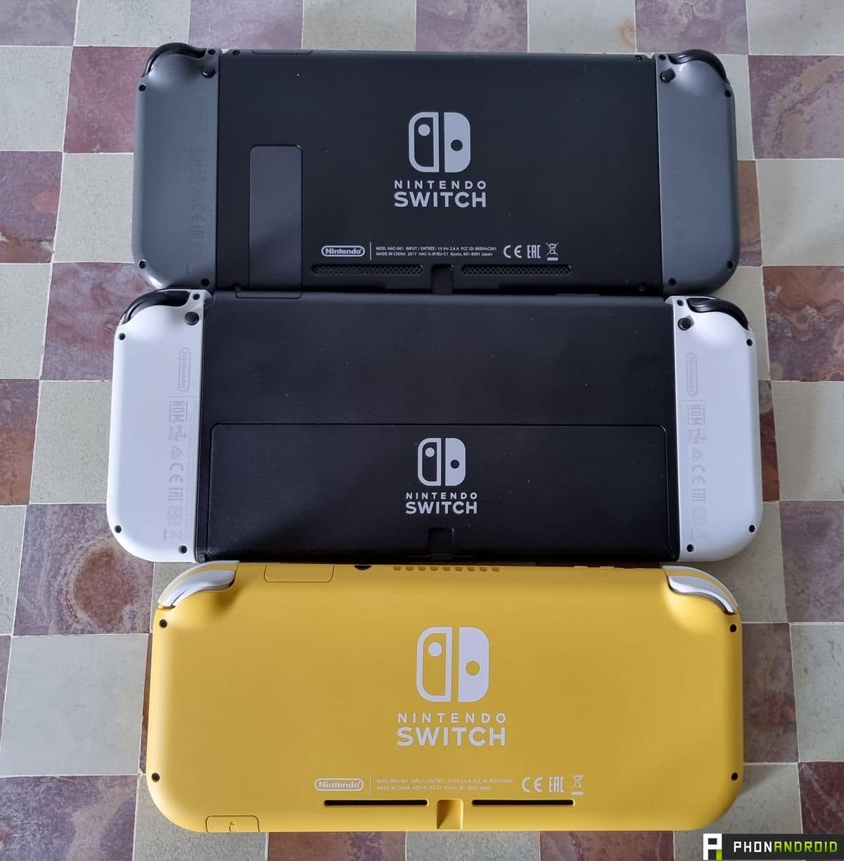 Nintendo Switch OLED vs Switch Lite et classique : quelles différences ...