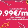 Profitez d'un forfait mobile 80 Go sans engagement ni condition de durée chez Sosh
