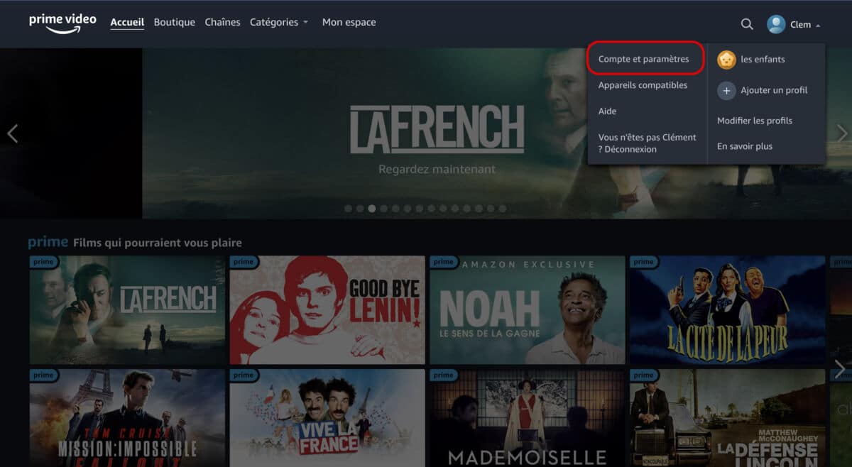 Comment activer le contrôle parental sur Amazon Prime Video