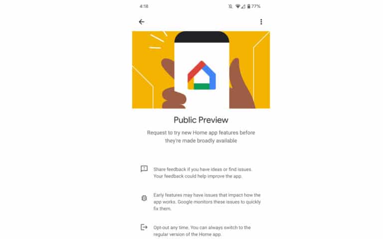 Google Home : une version preview pour obtenir des fonctionnalités ...