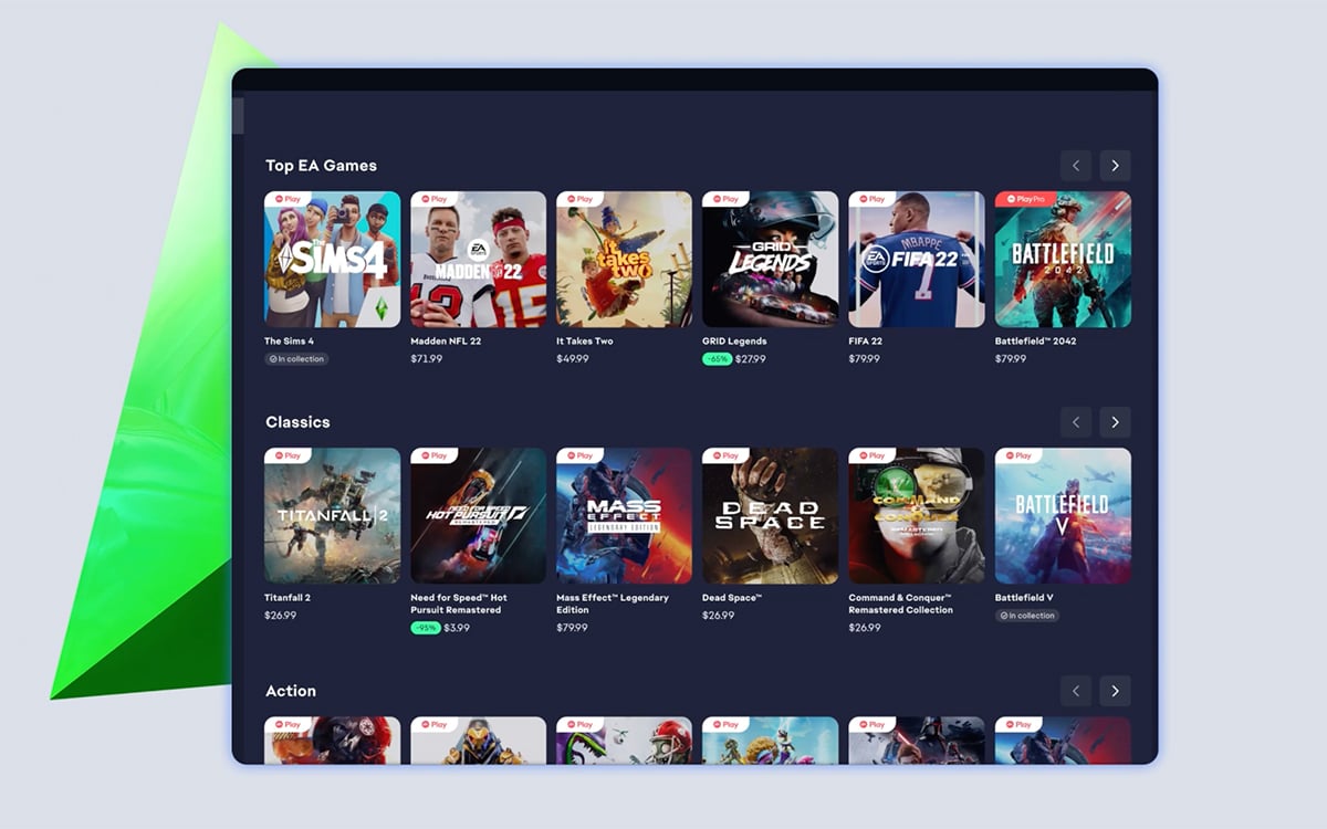 EA lance une toute nouvelle application pour Windows 10 et 11, adieu Origin