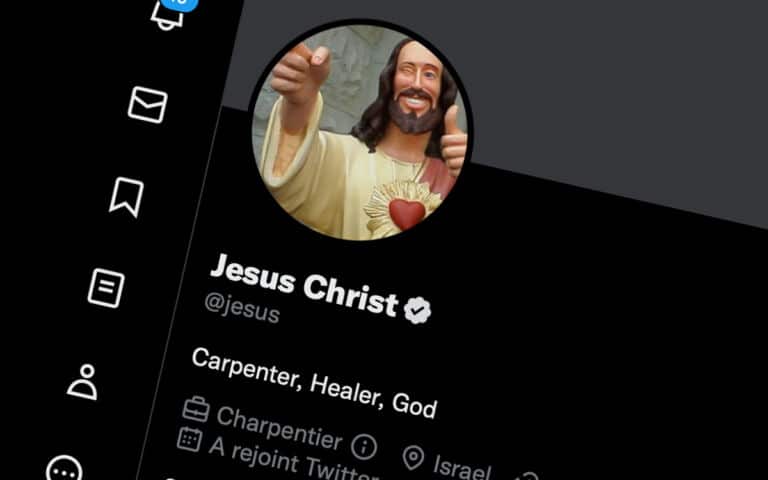 Twitter : grâce à Elon Musk, Jésus a enfin son compte certifié