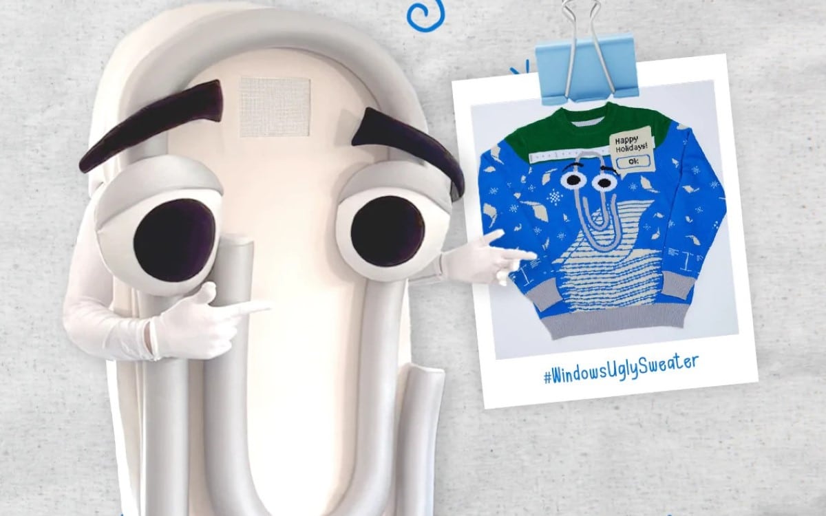 Microsoft s’adjuge une nouvelle fois le titre de pull de Noël le plus ...