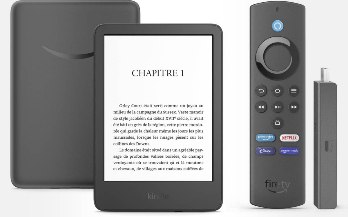 Soldes Kindle : la liseuse avec le Fire TV Stick Lite est à moins de 90 ...