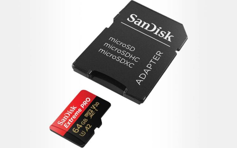 La carte microSDXC SanDisk Extreme Pro 64 Go est à moins de 15