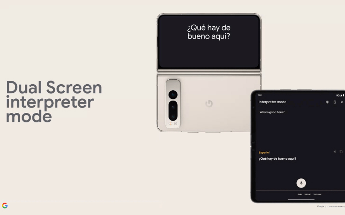 Google lance le Pixel Fold, un pliant prometteur mais avec un gros défaut