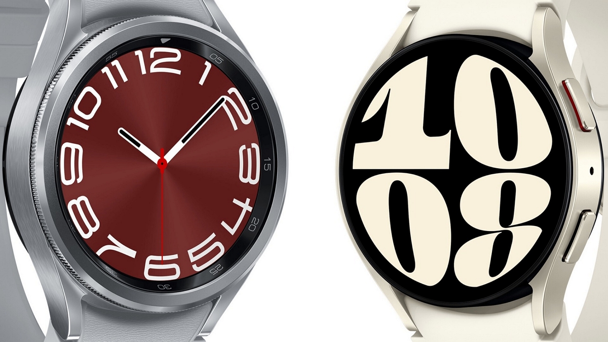 Les Galaxy Watch 6 et Watch 6 Classic se dévoilent en image avant la ...