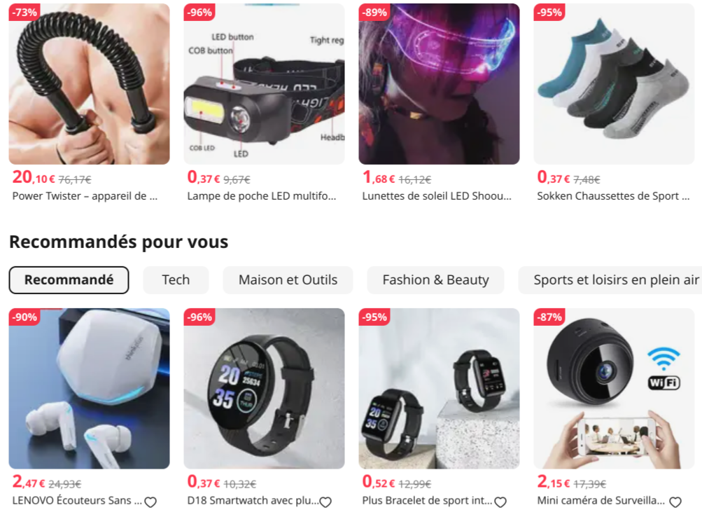 AliExpress offre jusqu'à -6€ de réduction sur tous ses produits pendant ...