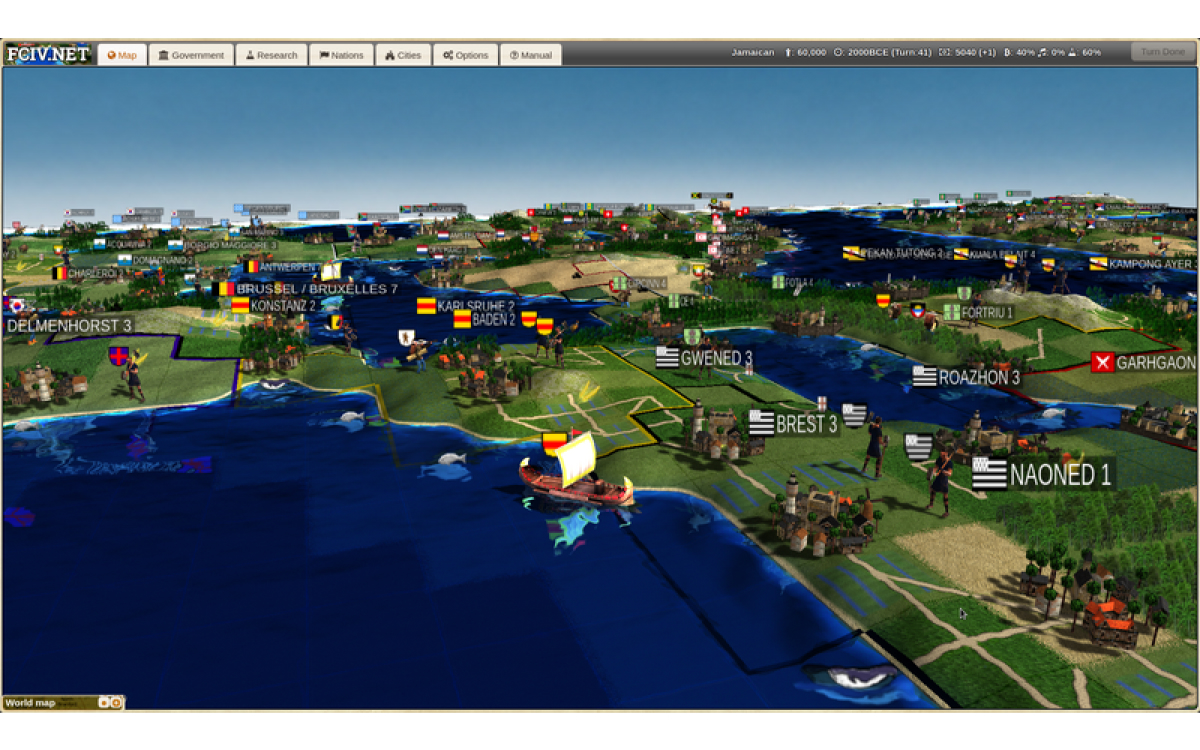 FreeCiv, la version gratuite de Civilization, est enfin disponible en ...
