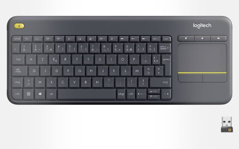 Logitech K400 Plus : le clavier sans fil avec pavé tactile chute à ...