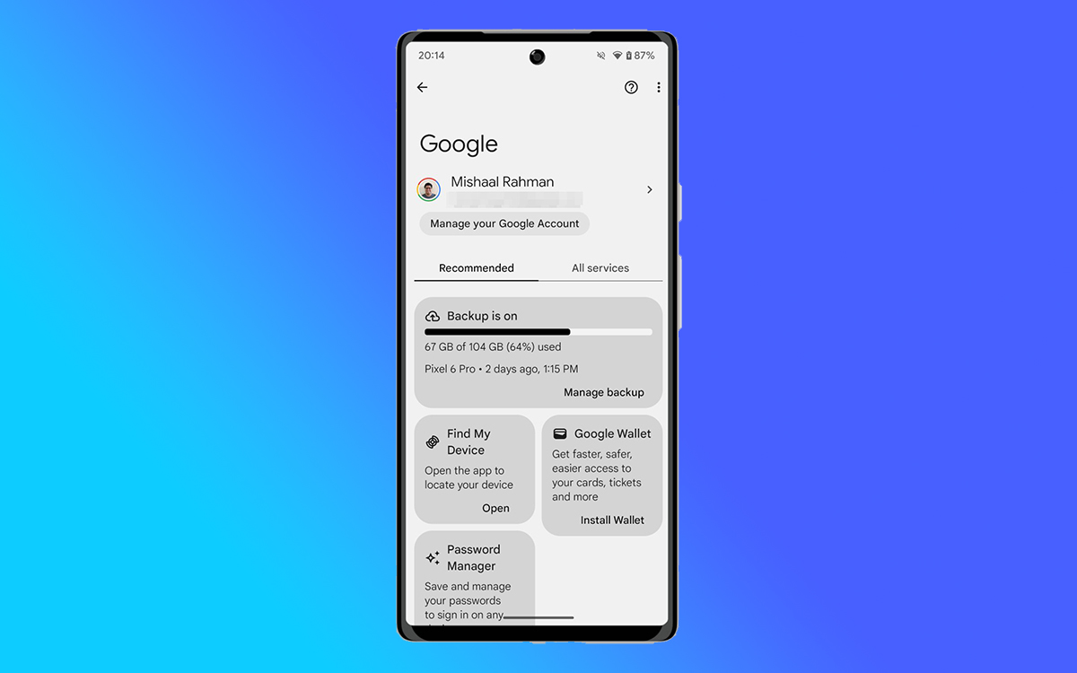 Android : Google ajoute un onglet dans ses paramètres pour simplifier la vie des utilisateurs