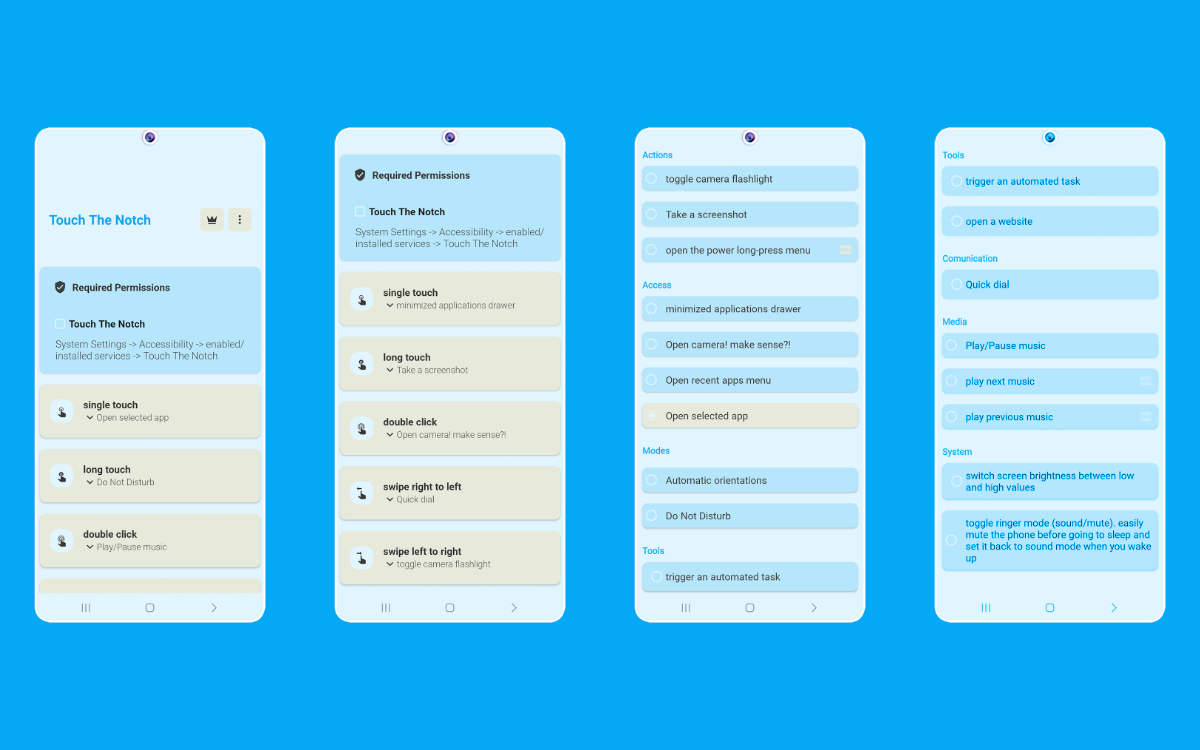 Cette application Android donne une réelle utilité à l’encoche de votre ...